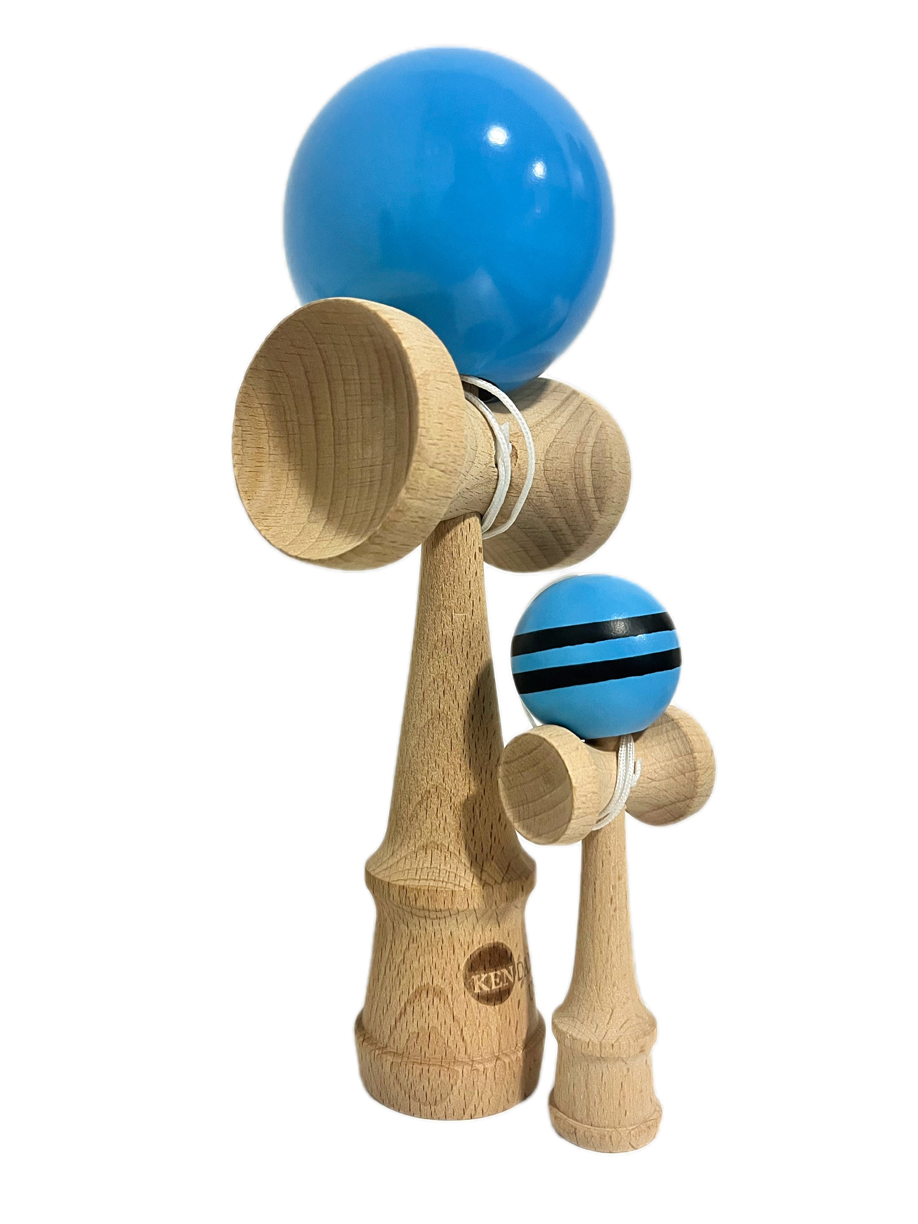 Kendama Gigant Albastra + Mini Kendama Albastra – remxstore